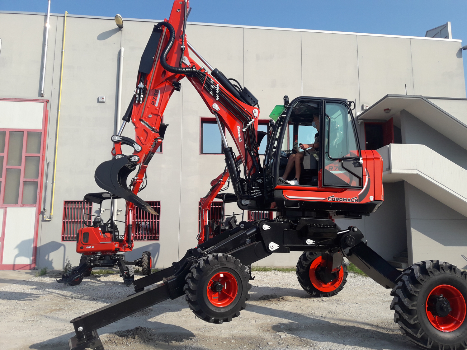 Bagger Euromach R755 - Schreitbagger