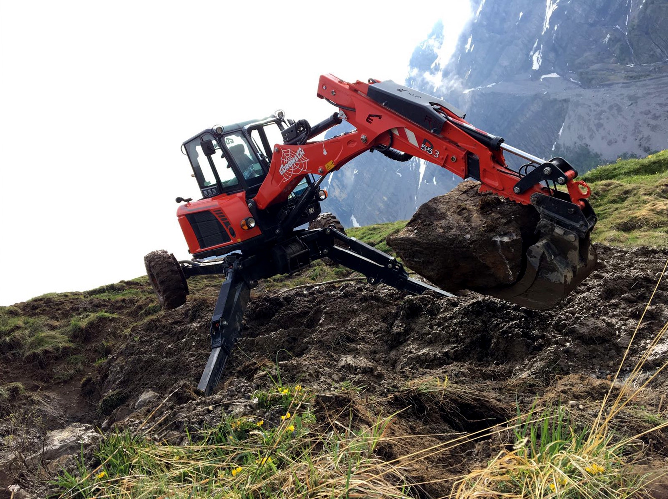 Schreitbagger Fotogalerie - Euromach