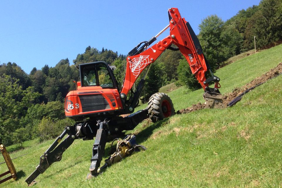 Bagger Euromach R653 - Schreitbagger